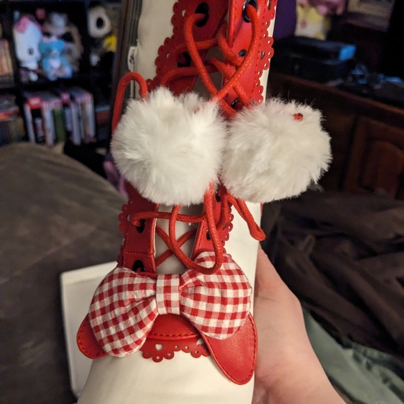 dream v | Shoes | Dream V My Melody Boots White And Red | Poshmark